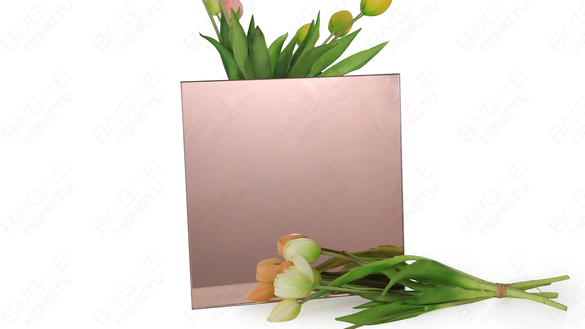 Pink Mirror Manufacturer - BANGMEI Glass